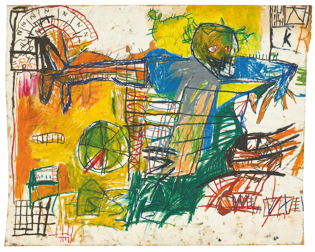Un Basquiat Rare Mène les Ventes chez Sotheby’s - Streetart Paris