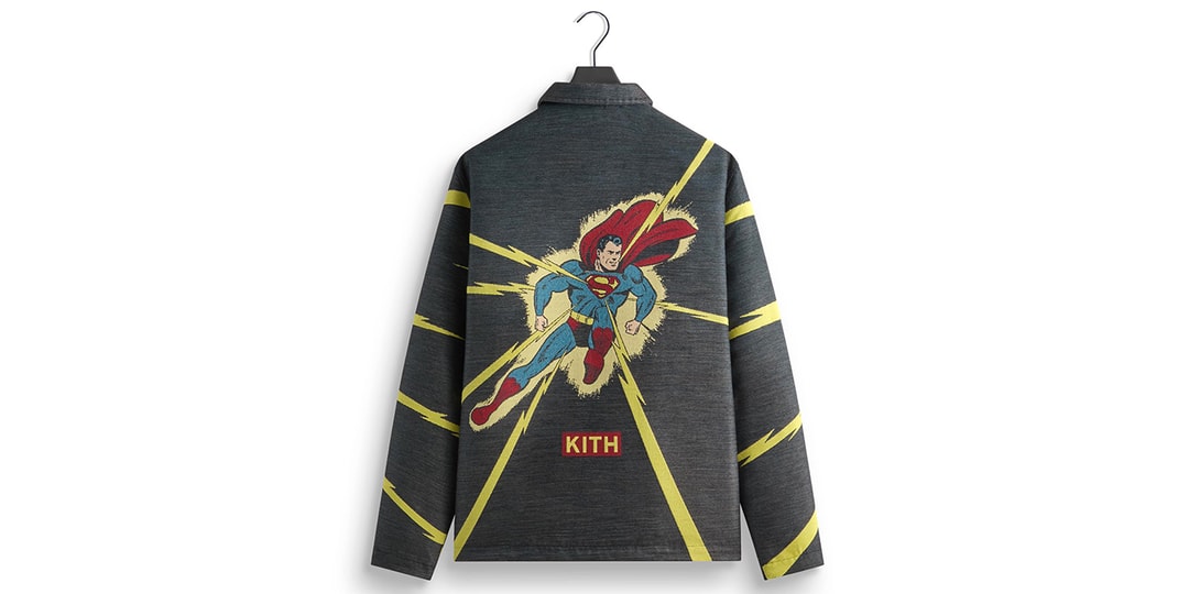 Collab Kith x Warner Bros : Capsule Superman ! - Streetart Paris