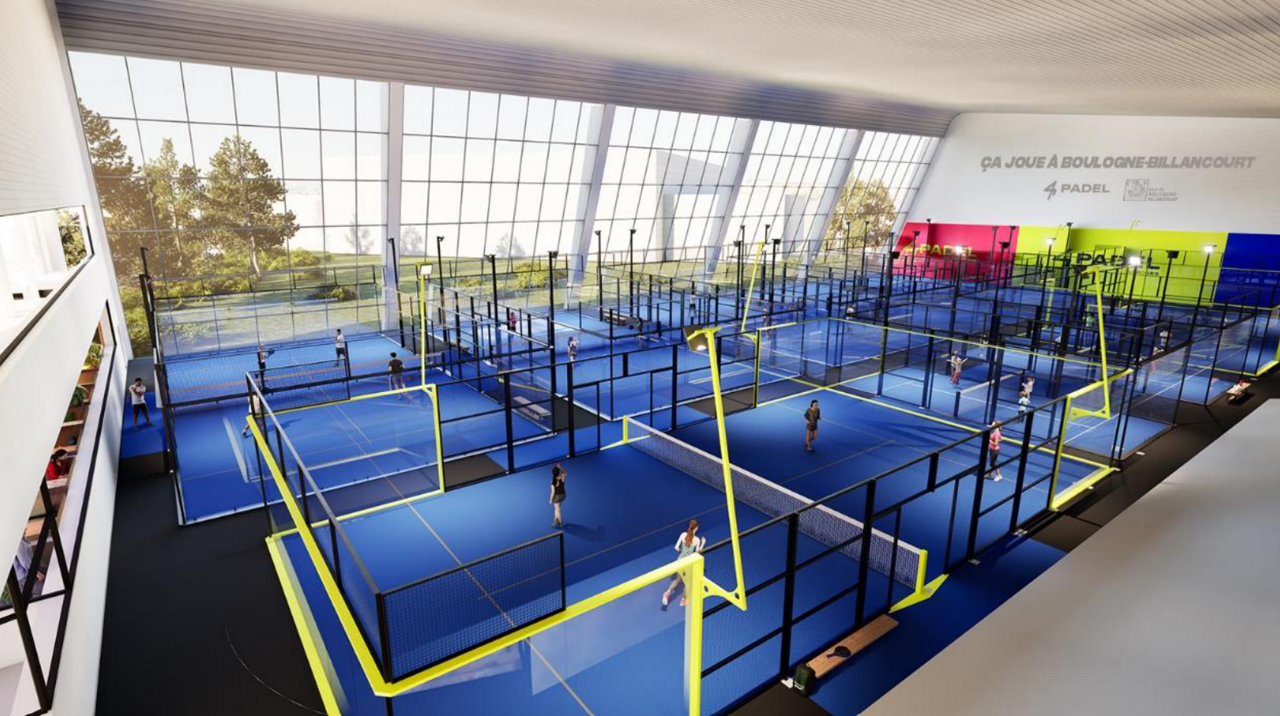 Découvrez la nouvelle salle de padel à Boulogne ! - Streetart Paris