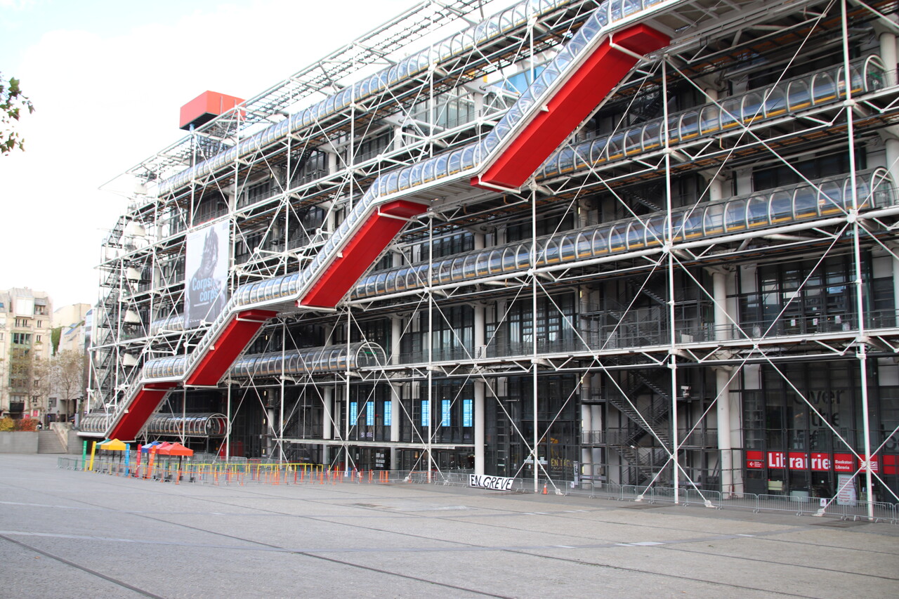 Centre Pompidou honoré : une rare distinction reçue - Streetart Paris